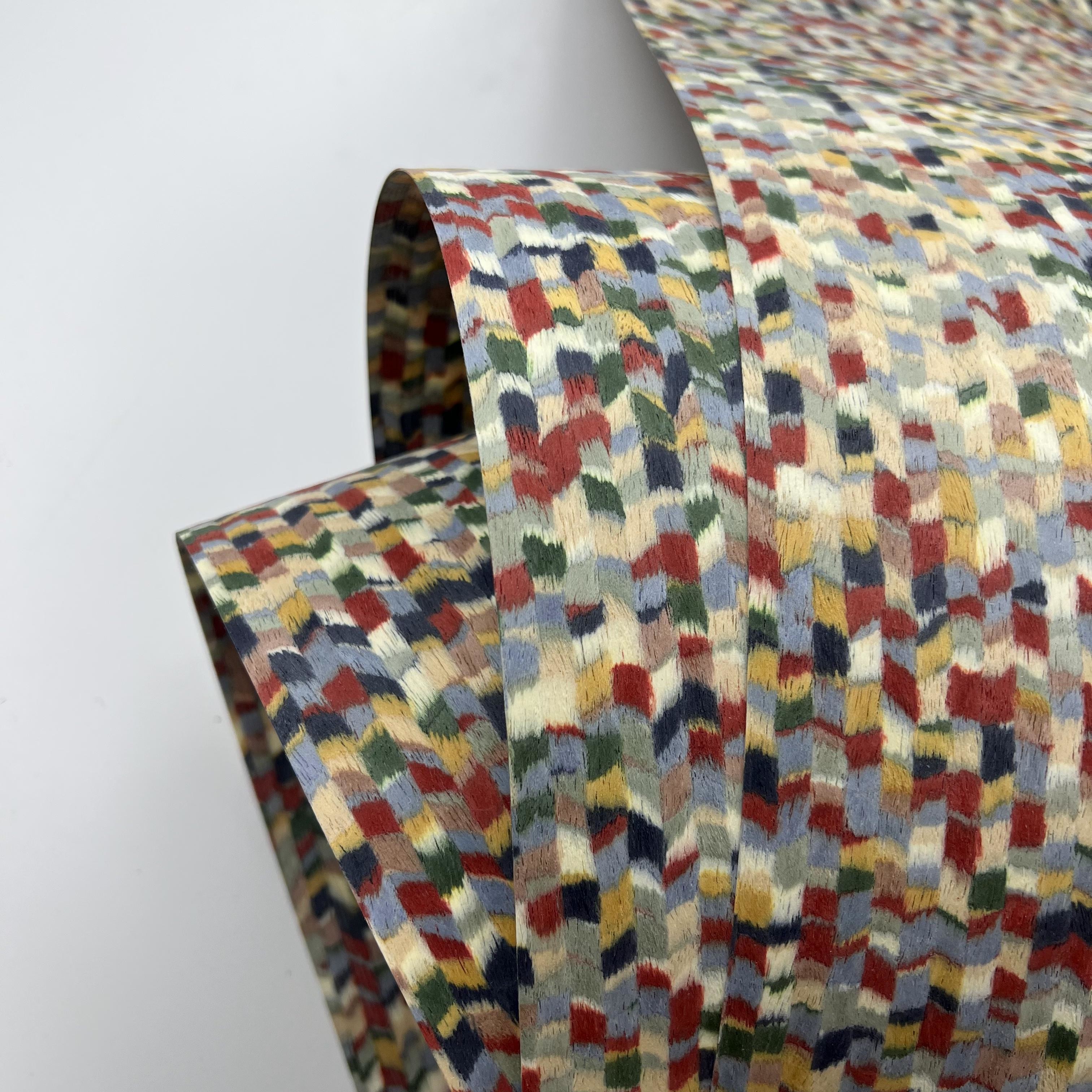 New design Engineered Veneer Colorful 01 recon veneer reconstituted ...