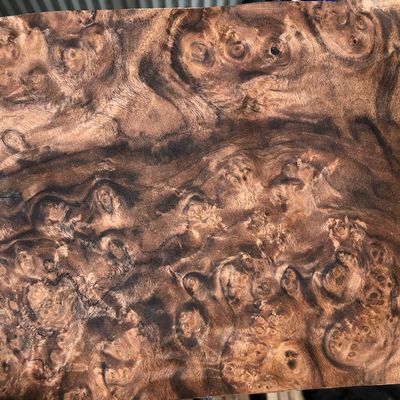 Natural Black Walnut Tree burl Wooden Veneer A/AA Grade，100-195CM*0.45MM